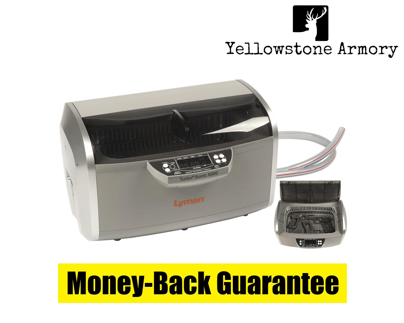 Lyman 7631725 Ultrasonic Case Cleaner Turbo Sonic 6000 Multi-Caliber ...