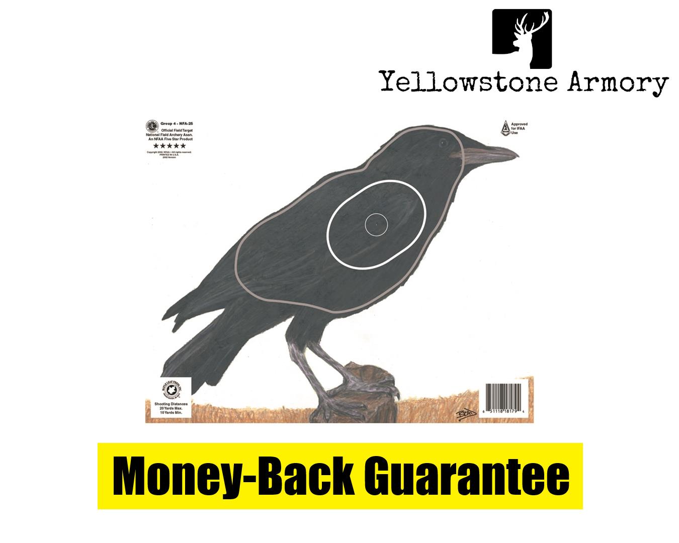 Maple Leaf NFAA Animal Faces Group 4 Crow NFA-25 - Shooting Targets at ...