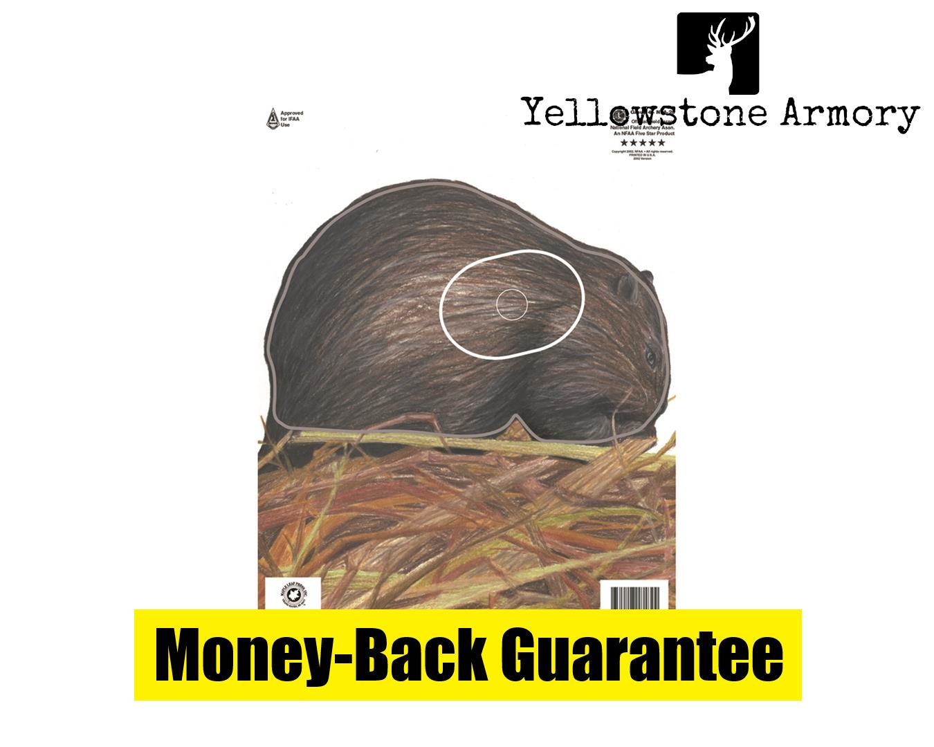 Maple Leaf NFAA Animal Faces Group 4 Muskrat NFA-28 - Shooting Targets ...