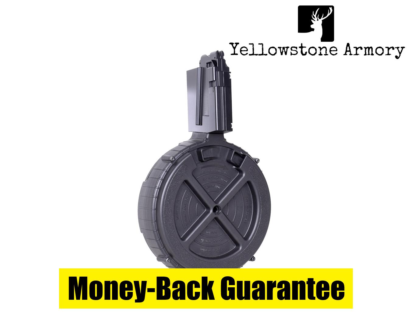 Mauser Rimfire 4150104 M-15 110rd 22 LR Drum Black Polymer - Other Gun ...