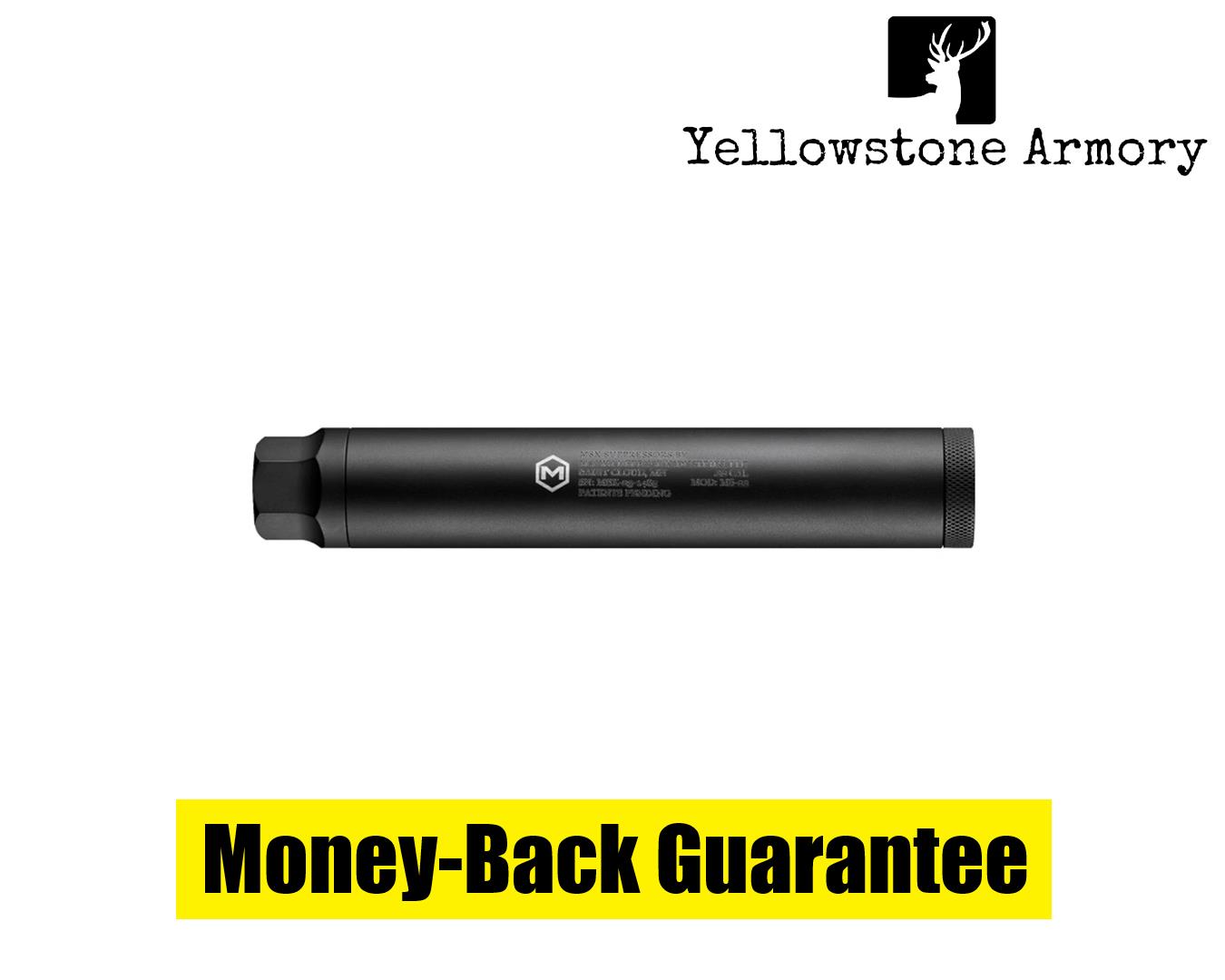 Maxim MS Suppressor 22 Cal. W/ Direct Thread 1/2X28 Black MXM-48351 ...