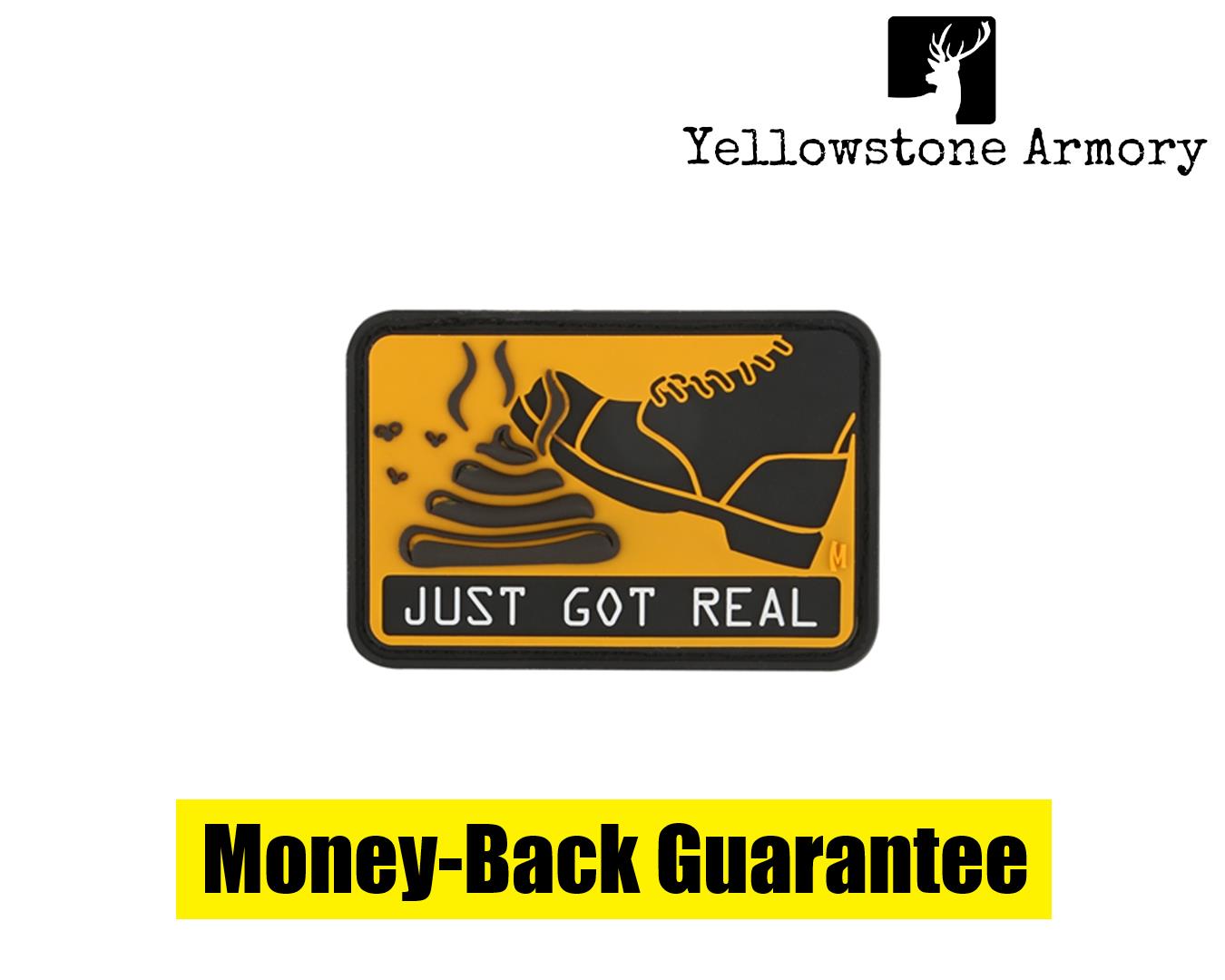 Maxpedition It Just Got Real Morale Patch SHJGC - Other Clothing at GunBroker.com : 1102943216