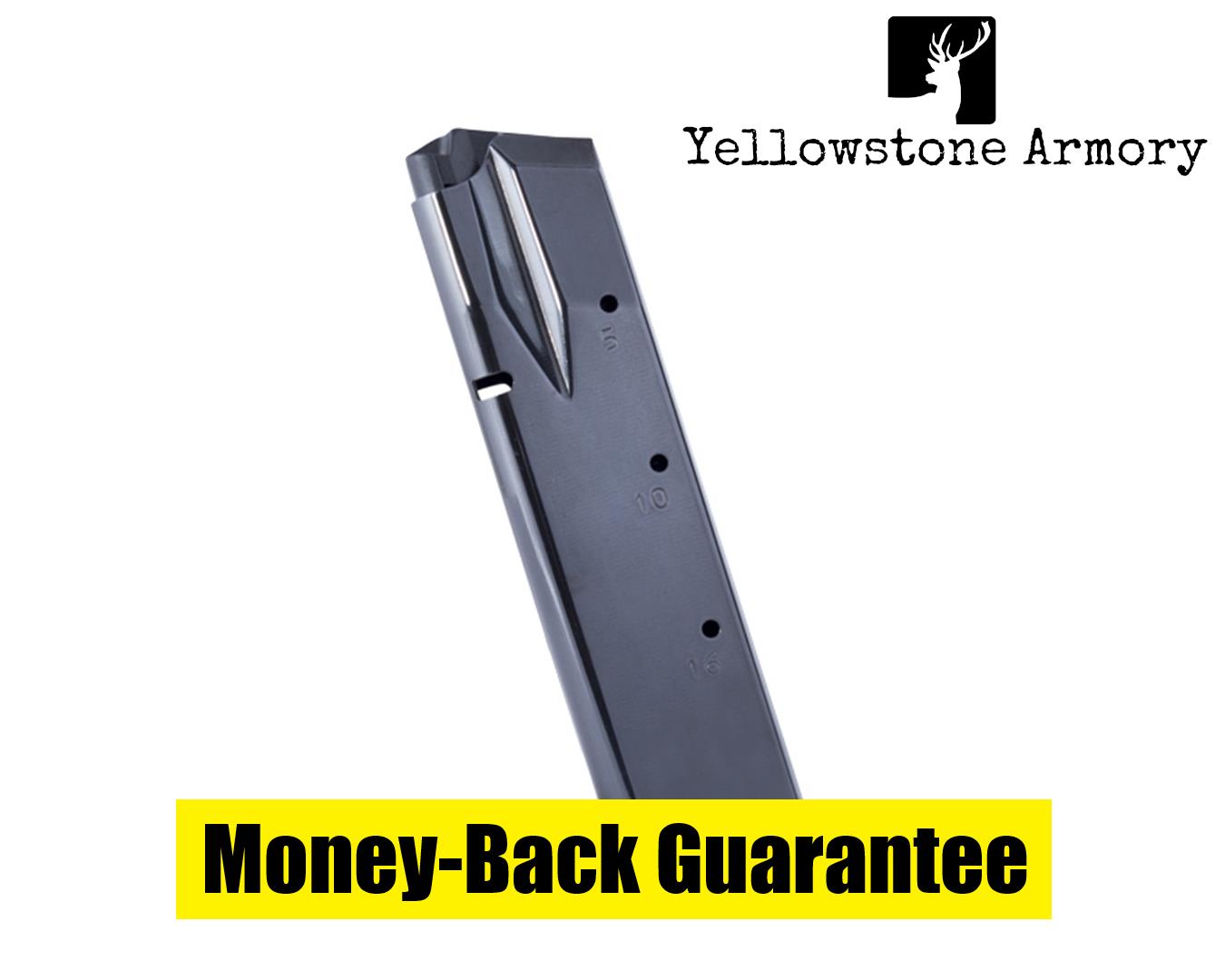Mec-Gar CZ 75B 85B SP-01 Shadow Magazine 9mm Blued 16/rd MGCZ7516B ...