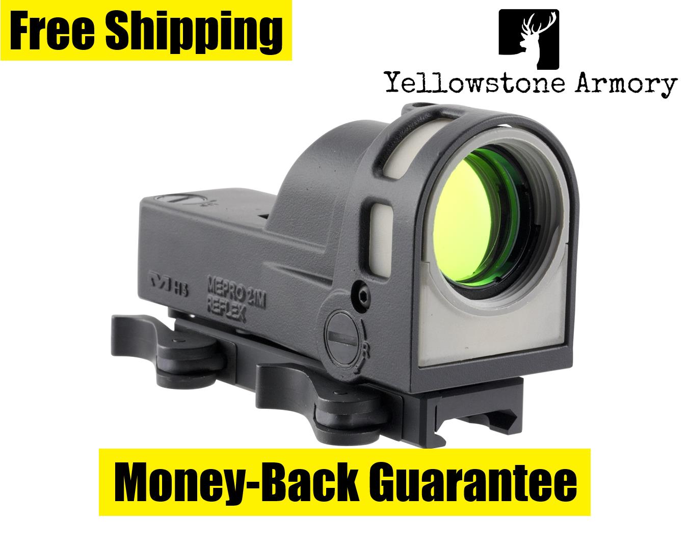 Meprolight USA 626610 M21 Black 1x 30 mm Open X Reticle - Red Dots ...