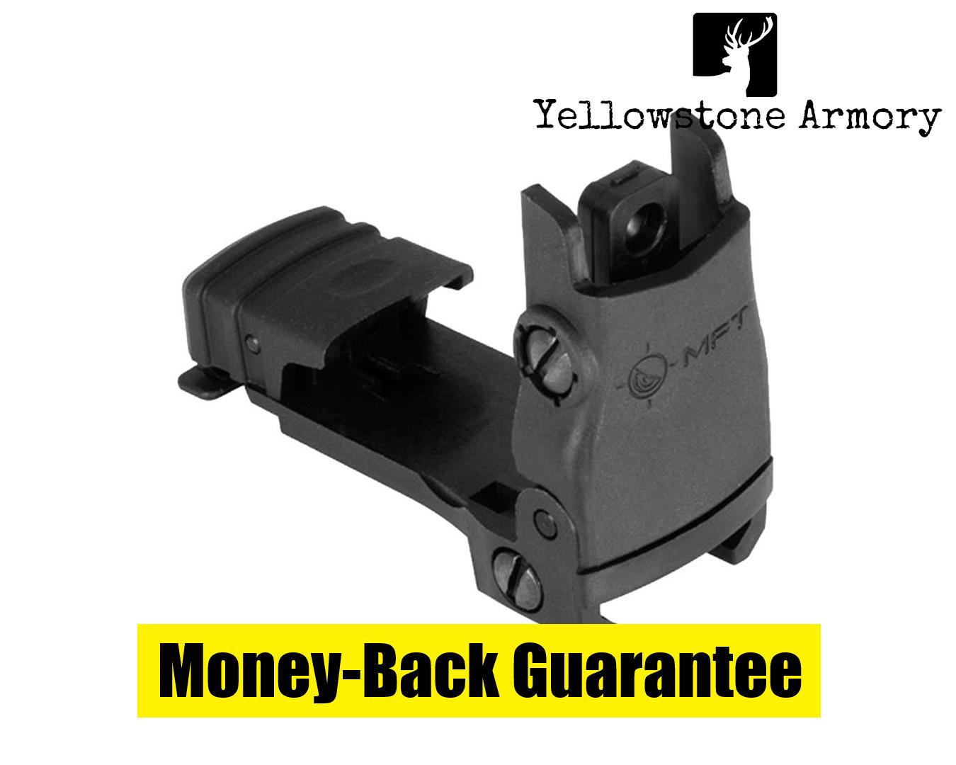 MFT Rear Back Up Polymer Sight Black BUPSWR - Gun Sights at GunBroker ...