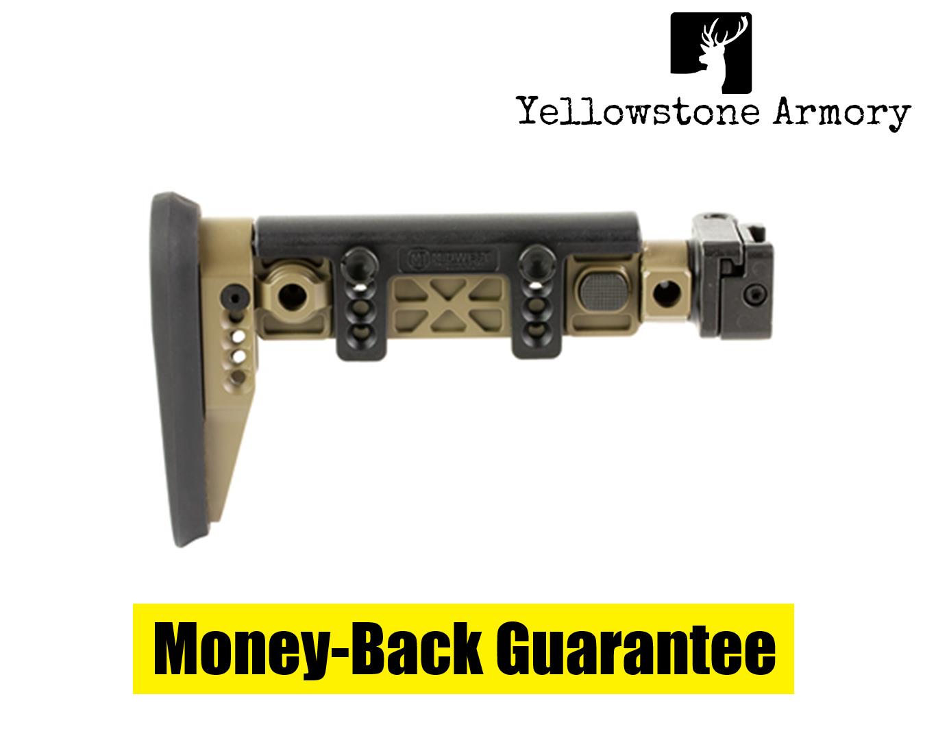 MIDWEST AK ALPHA FOLDING STOCK FDE MI-AK-ALPHA-FS-FDE - Other Gun ...