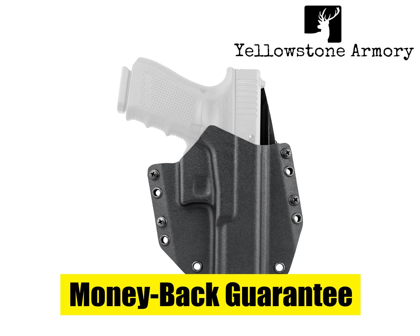 Mission First Tactical OWB HLST GLK 19/23 RH BLK HGL19OWB-BL - Concealed Carry Holsters at ...