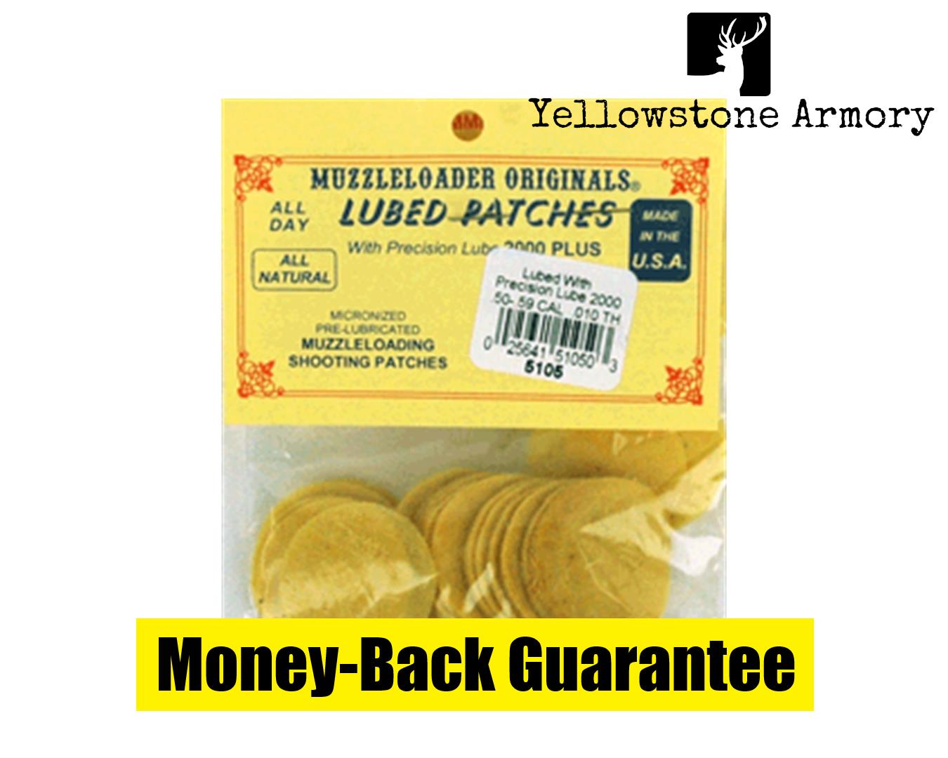 MODERN MUZZLELOADING ORIGINAL WONDER PATCH 50-59 .010 100PK 5105 ...