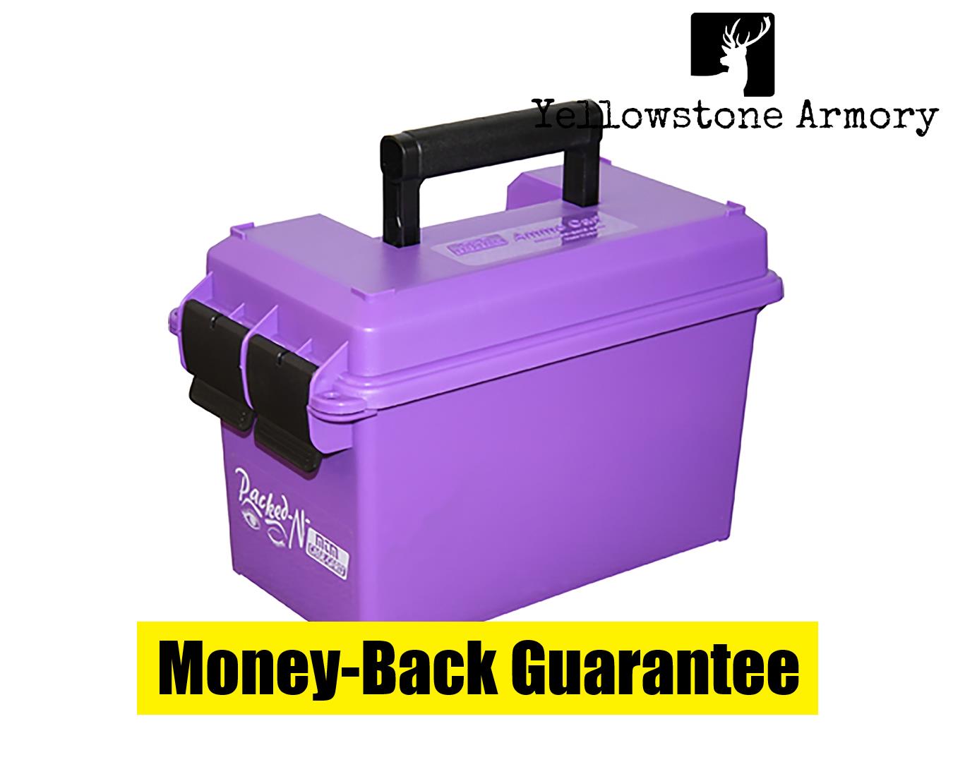 MTM Case-Gard Ammo Can 50Cal Rifle Purple Polypropylene AC50C25 - Gun ...