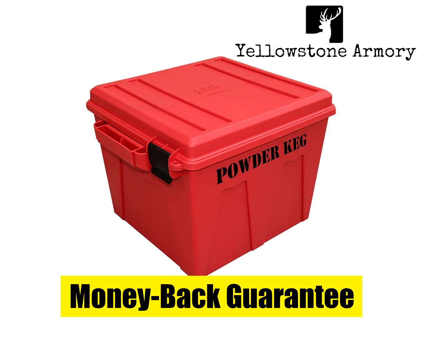 MTM Reloading Powder Storage Container Red PK12 - Other Muzzleloader ...