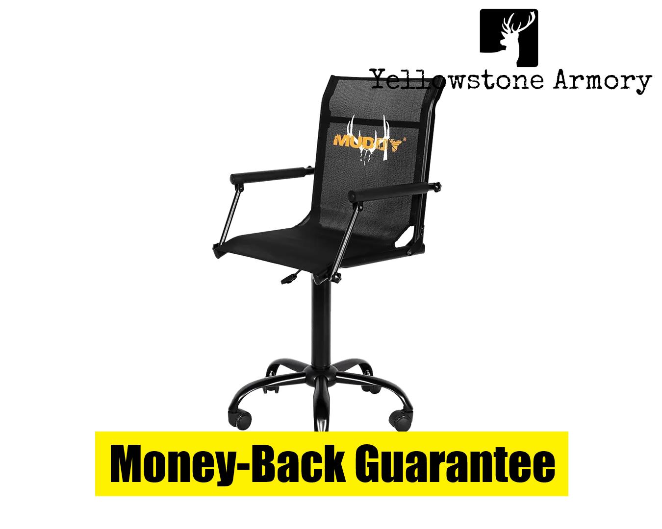 Muddy Swivel Chair Roller Black Flex-Tek/Steel MUD-RSC - Other Gun ...