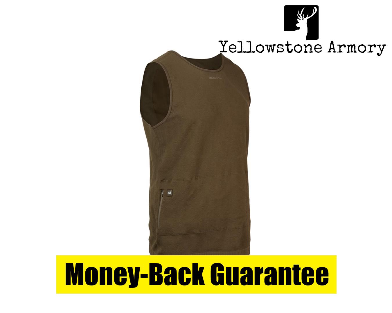 Muddy Nucleus Heated Hunting Vest Brown Clay L MUD-HT-VEST-CL-L - Camo ...