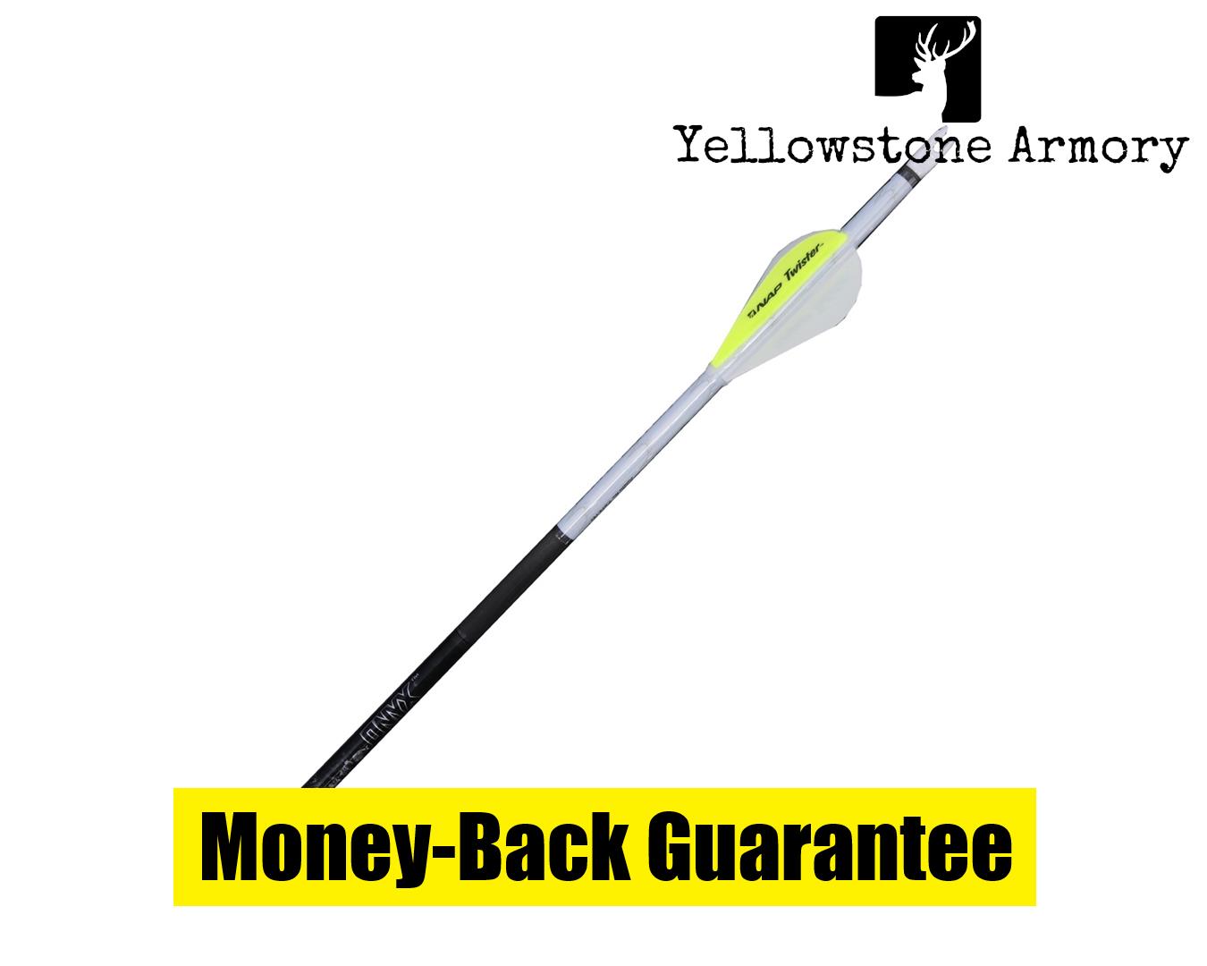 NAP Quikfletch Twister Fletch Rap White and Yellow 2 in. NAP-60-1002 ...