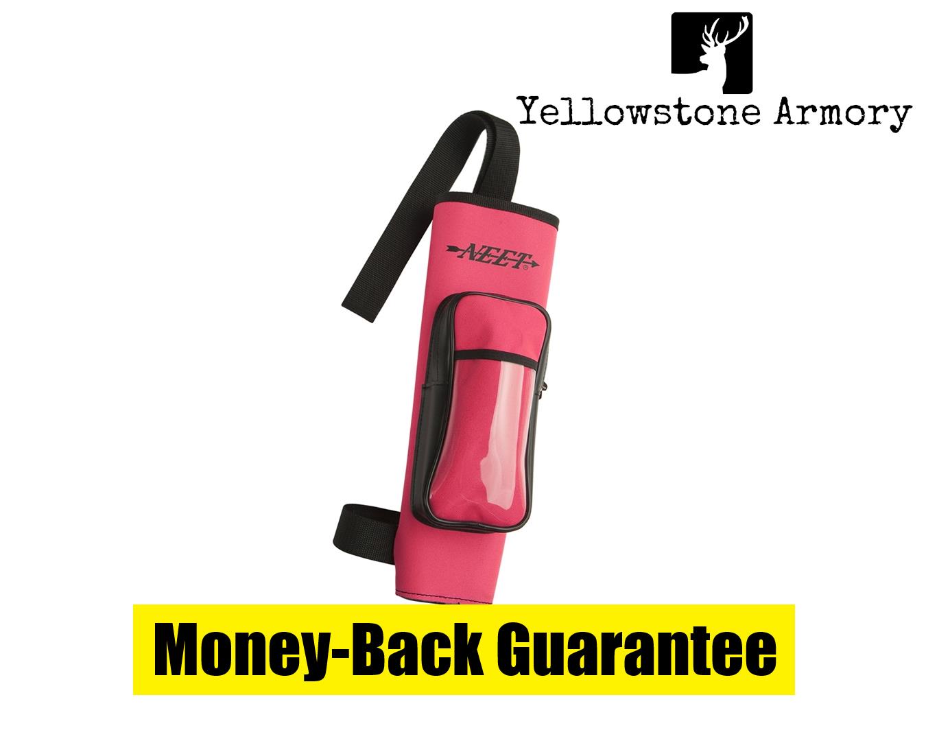 Neet Neet NY-BQ-4 Youth Back Quiver Neon Pink RH 03025 RH - Archery ...
