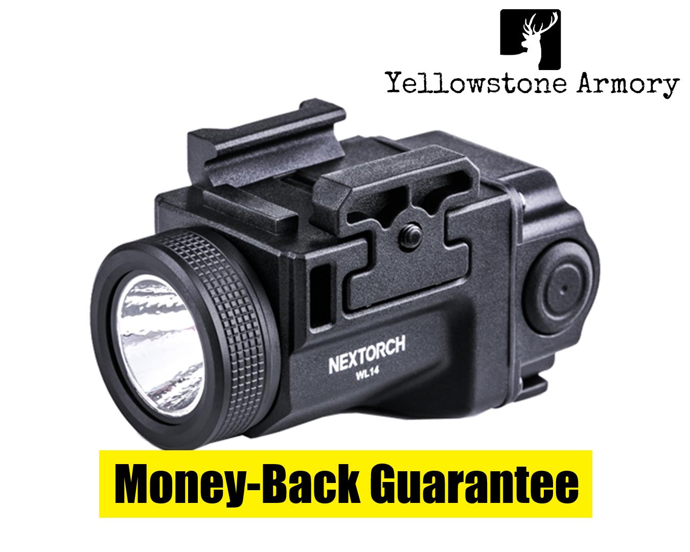NEXTORCH WL14 COMPACT WEAPON MOUNTED LIGHT 500 LUM WHITE - Weapon Lights at GunBroker.com ...