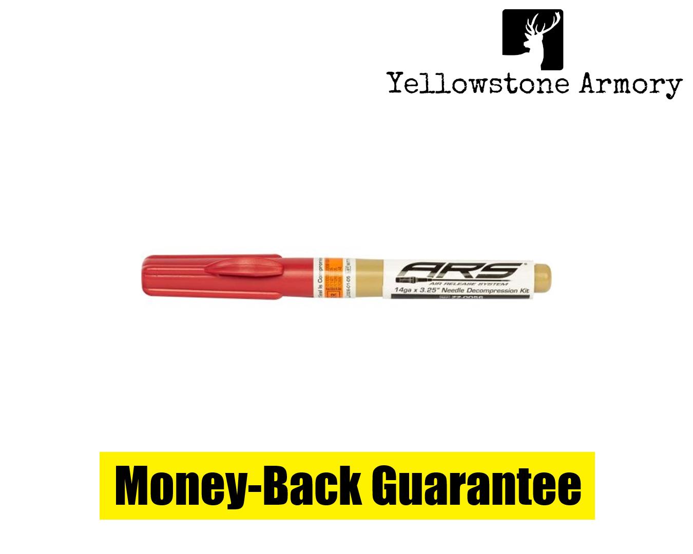 North American Rescue Needle Decompression (Ars) - 14 Gauge X 3.25' ZZ ...