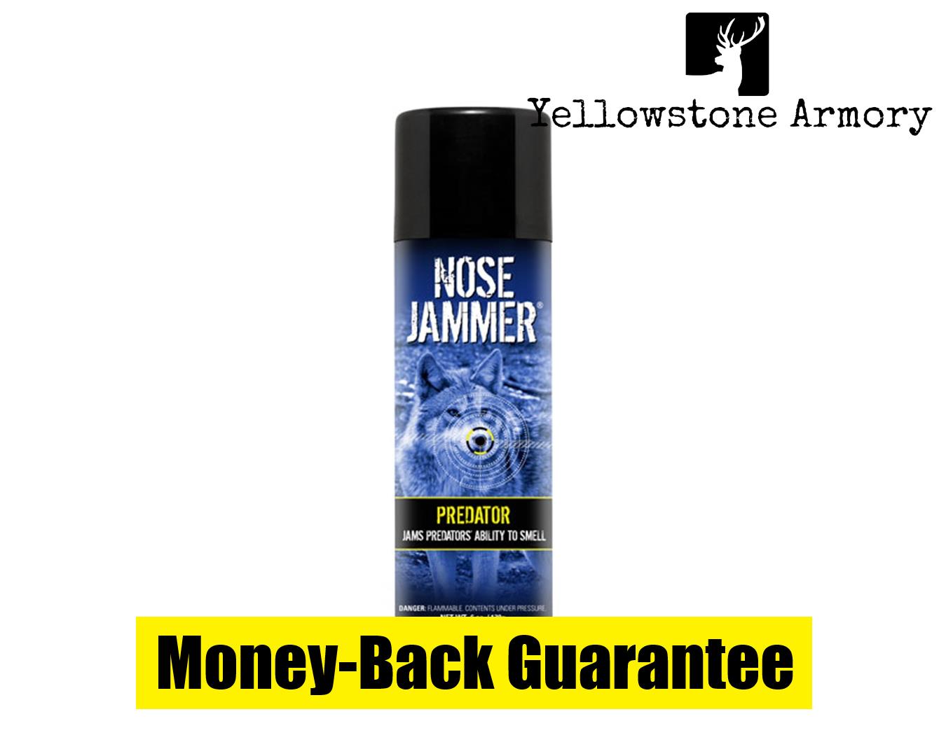 NOSE JAMMER PREDATOR FIELD SPRAY 6OZ. AEROSOL 3137 - Hunting Scents ...