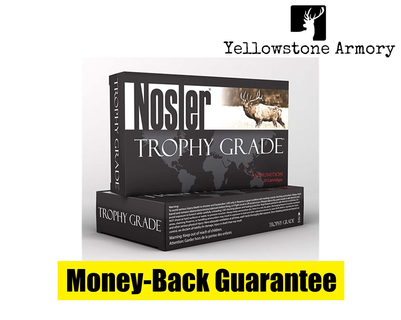 NOSLER AMMO 338WIN 250GR PTN 20/10 60082 - Rifle Ammo at GunBroker.com ...
