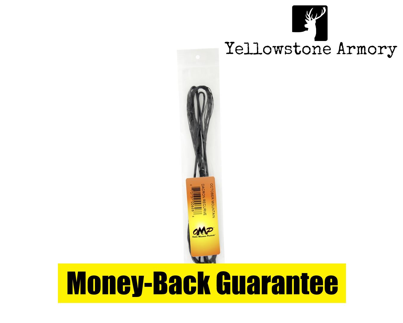 October Mountain Recurve String B50 66 in. AMO 16 Strand 7399 - Archery Supplies at GunBroker ...