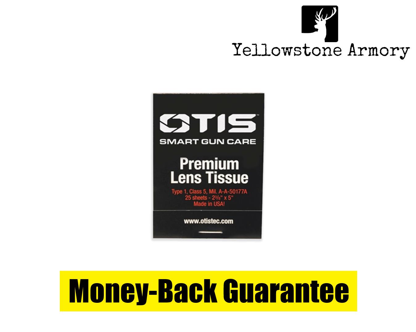 Otis Technology Lens Tissues RW-422 - Gun Cleaning Kits & Gun Cleaning ...