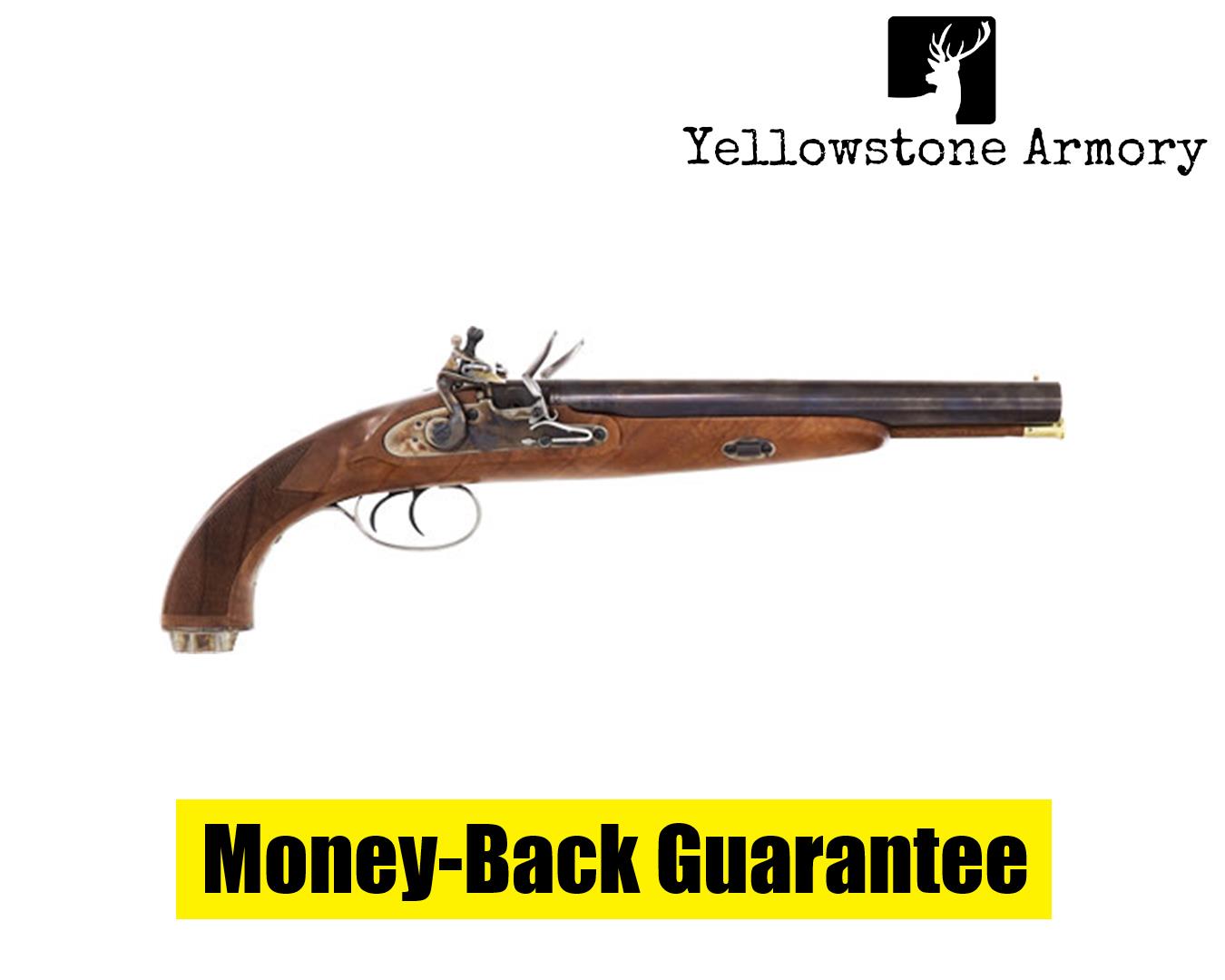 PEDERSOLI HOWDAH HUNTER FLINT LOCK 20GA 11.25" 3" WOOD/CC 020S388020 ...