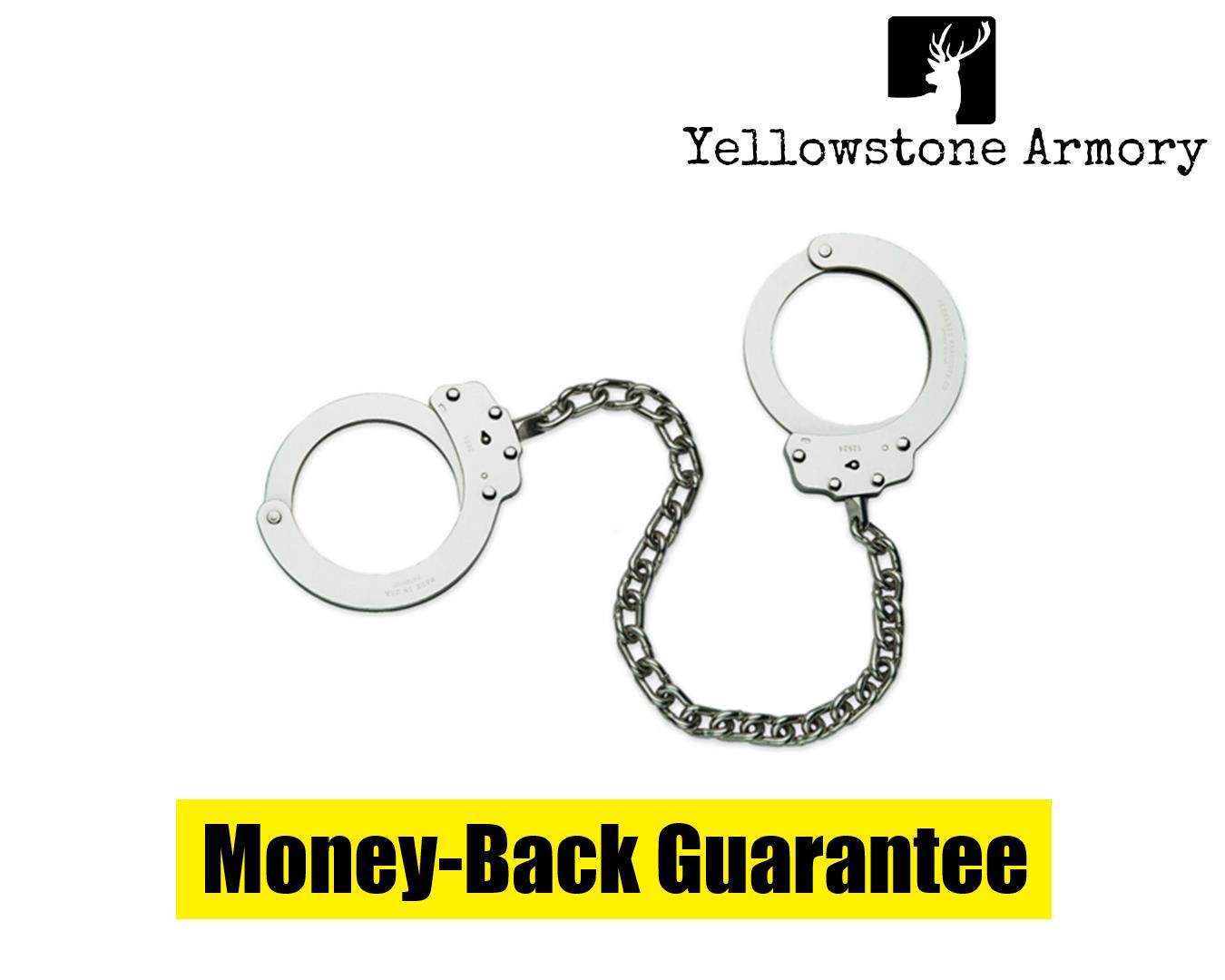 Peerless Handcuff Company Model 703C 15'' Leg Iron - Nickel Finish 4740 ...