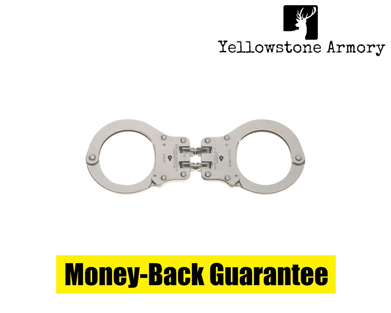 Peerless Handcuff Company Model 801C Hinged Handcuff - Nickel Finis ...