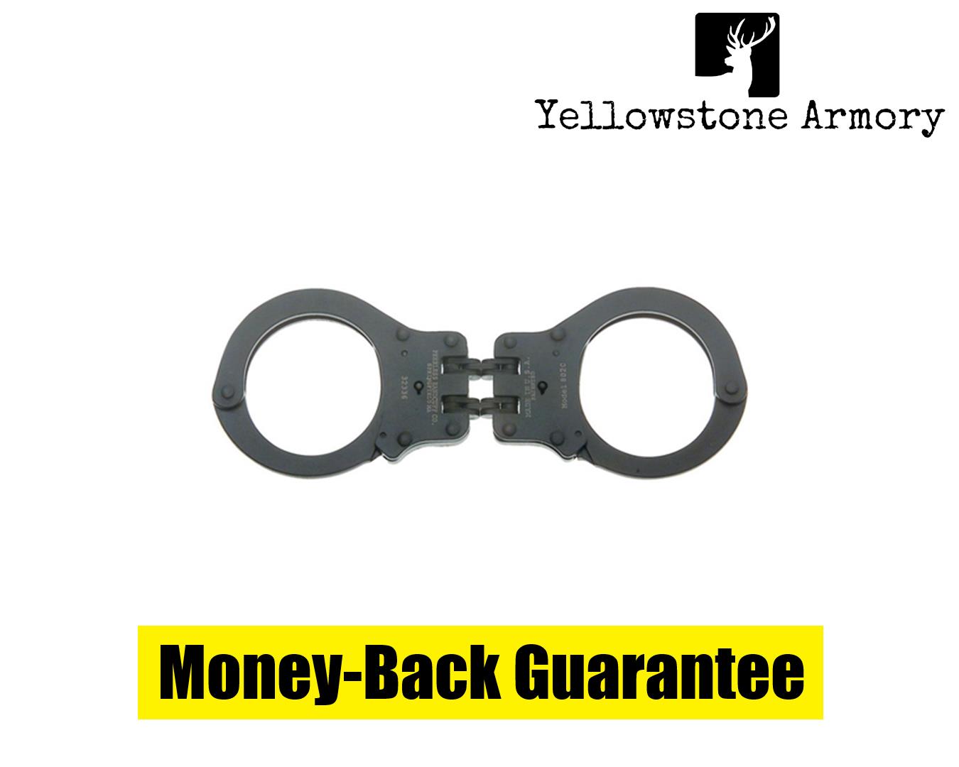 Peerless Handcuff Company Model 802C Hinged - Black Oxide Finish 4802 ...