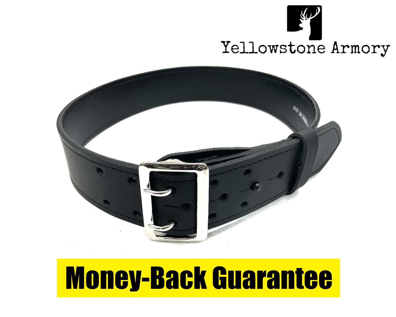 Perfect Fit 2.25'' Fully Lined Sam Browne Leather Belt 8000-CH-48 ...