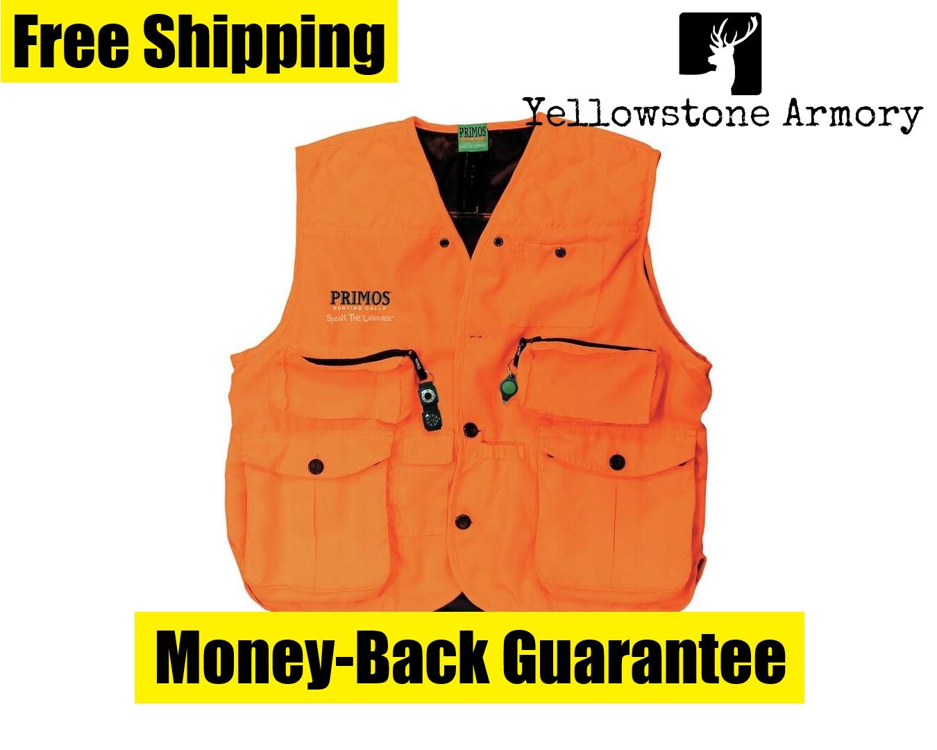 Primos Gunhunters Vest Blaze Orange 2X-Large 65704 - Other Clothing at ...