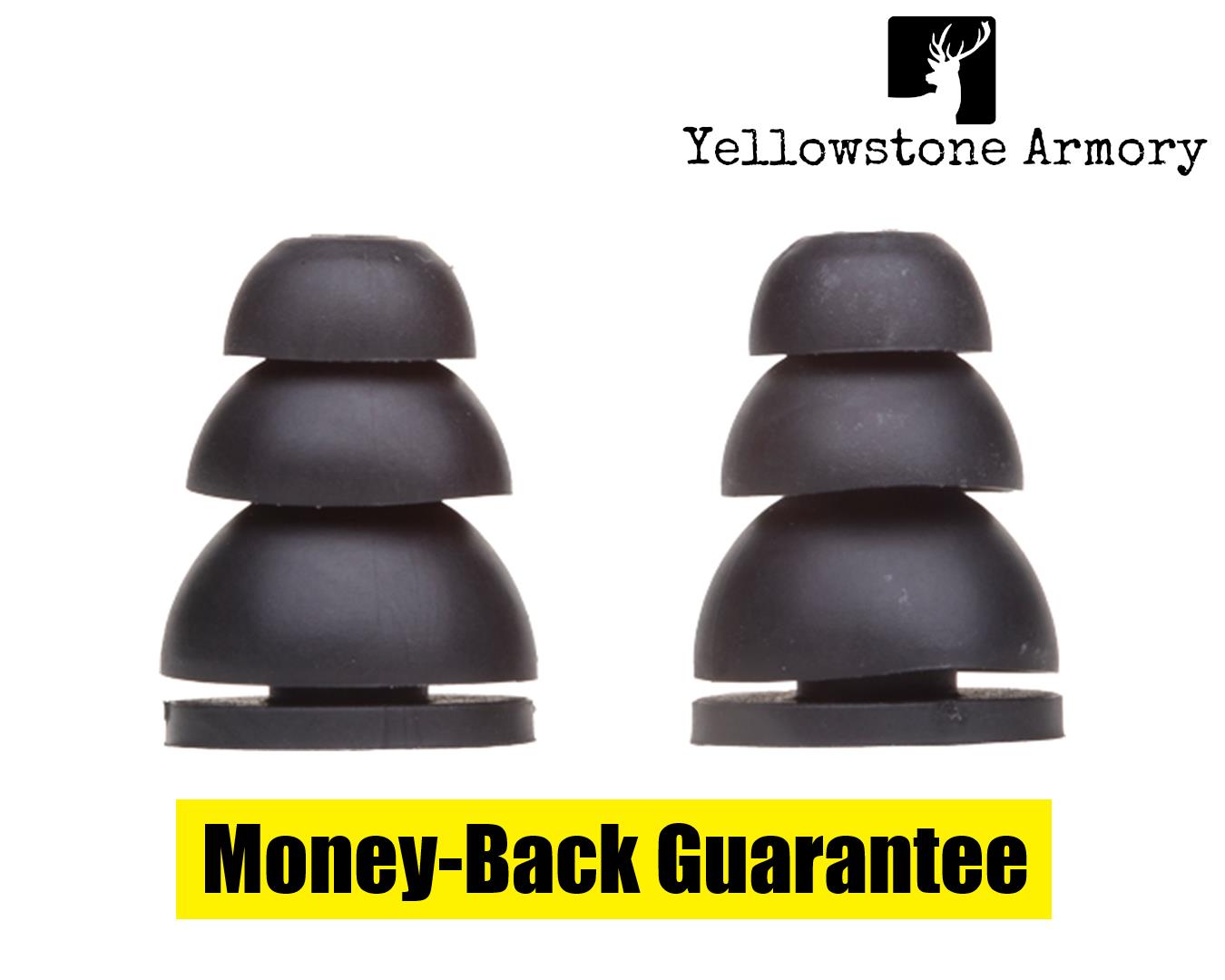 PRO EARS AUDIOMORPHIC PLUGS SMALL BLACK PEAPSB - Shooting Glasses & Hearing Protection at ...