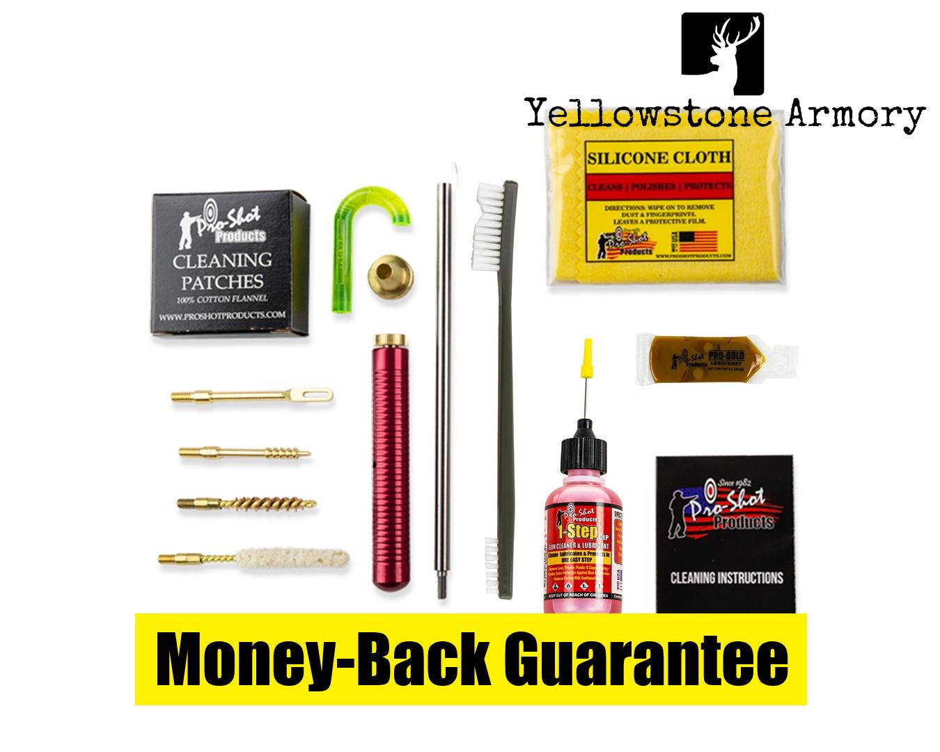 Pro-Shot Classic Box Kit .22 Cal Rifle/Yellow Plastic Case R22KIT - Gun ...