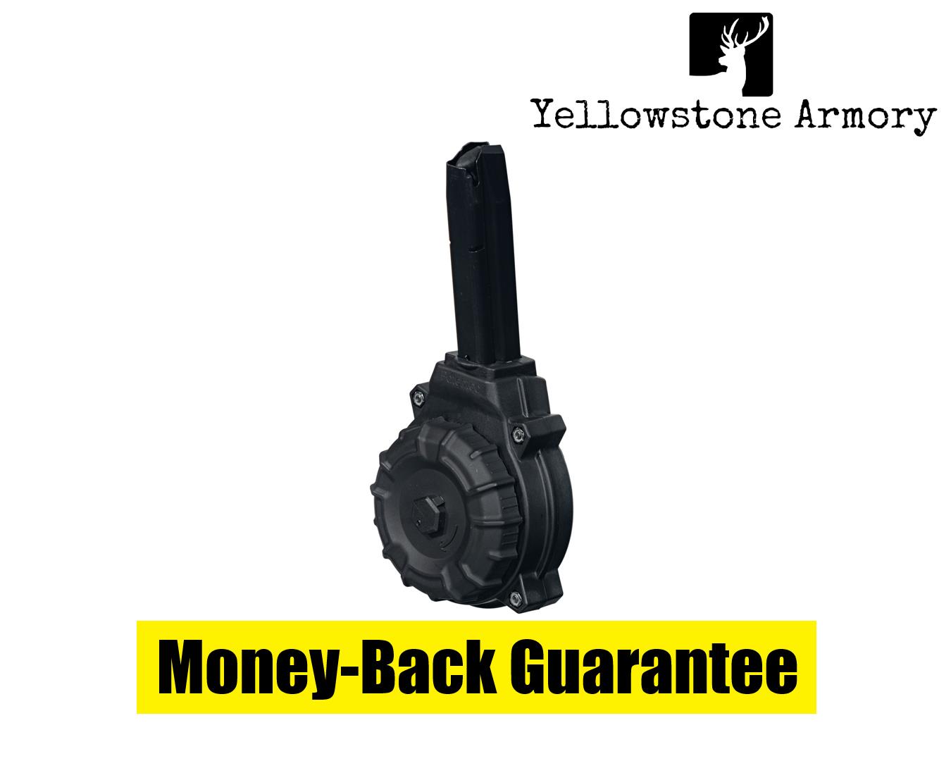 ProMag Beretta 92F 50 Rd. Drum 9mm DRM-A44 - Pistol Magazines & Pistol ...