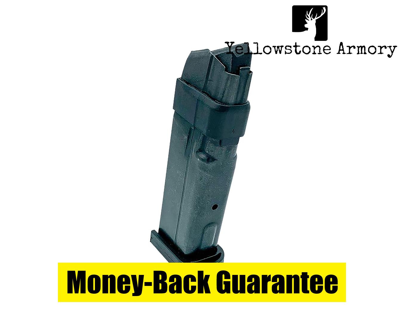 Promag Glock 48 / 43x 9mm Handgun Magazine Blue Steel 15/rd GLK-A19 ...