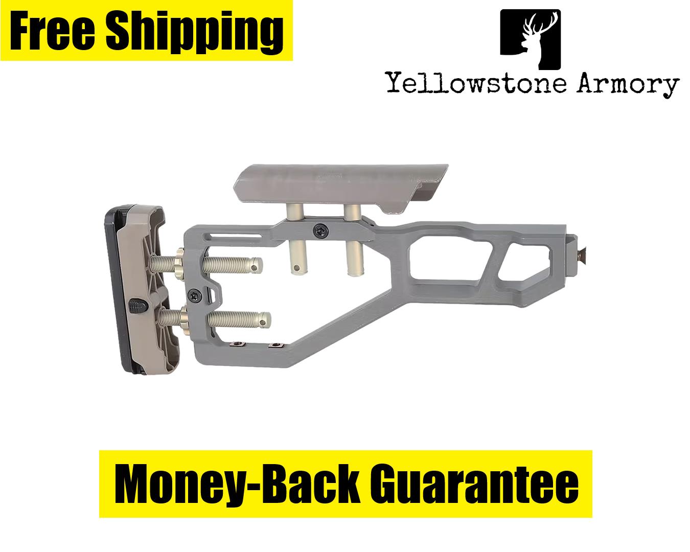Q ACC-FIX-STOCK-GRAY FIX STOCK ASSEMBLY ACCFIXSTOCKGRAY - Rifle Stocks ...