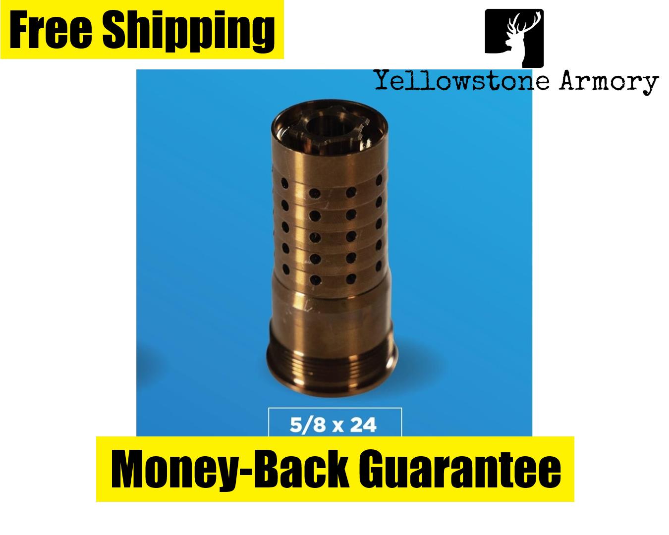 Q Cherry Bomb Muzzle Brake 8.6 BLK 5/8-24 CB-5/8-24-8.6 - Other Gun ...