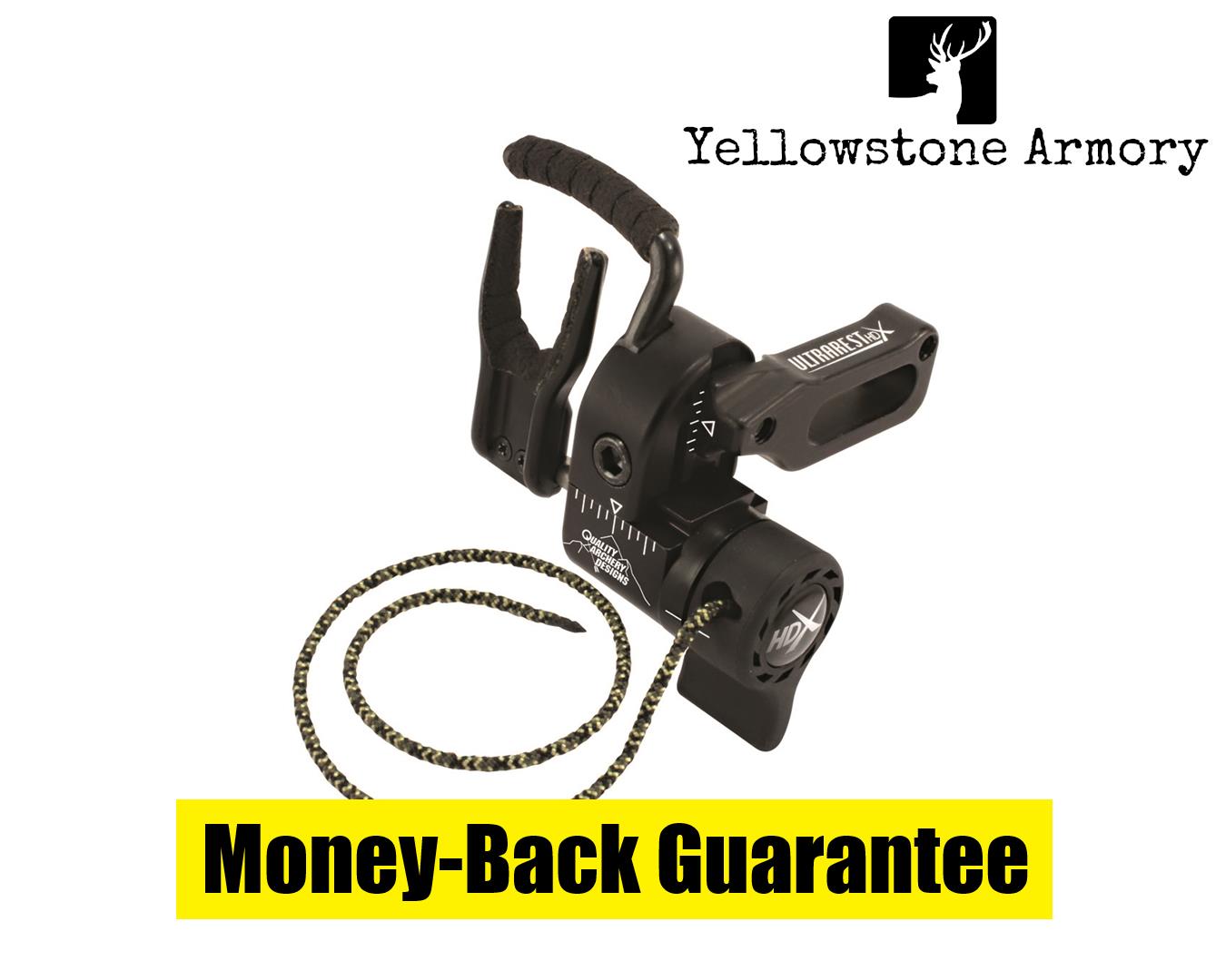 QAD UltraRest HDX Black RH UHXBKR - Archery Supplies at GunBroker.com ...