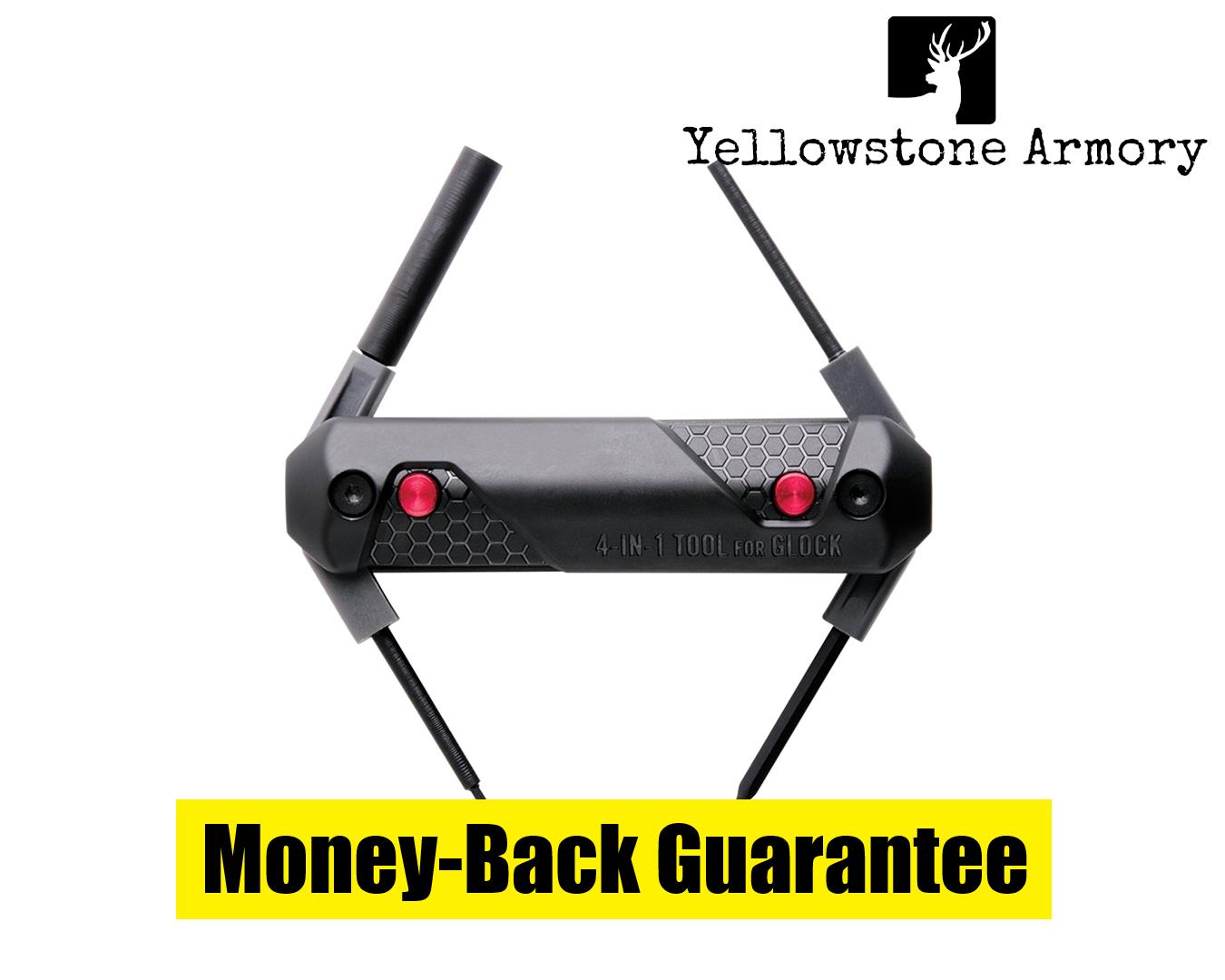 Real Avid AVGLOCK41 4-in-1 Black Handgun Tool Compatible w/Glock ...