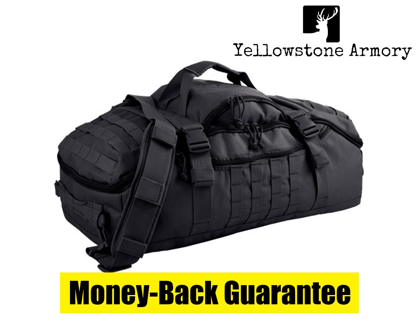 RED ROCK TRAVELER DUFFLE BAG BACKPACK OR LUGGAGE BLACK 80260BLK - Bags ...