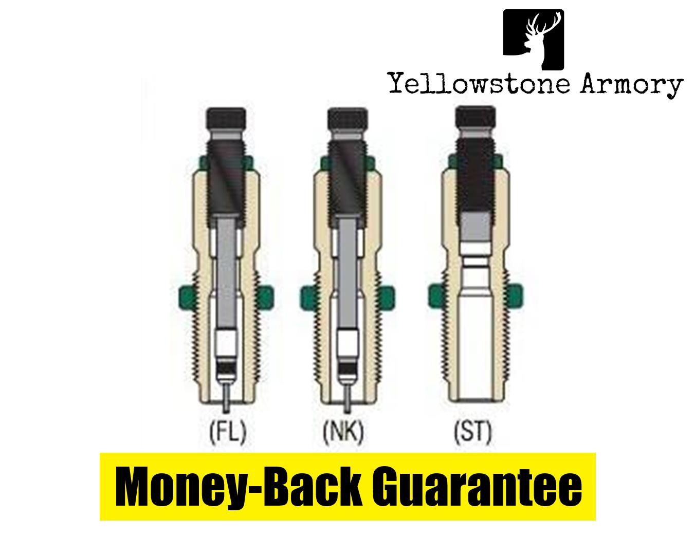 Redding Series A Deluxe Die Set for Bottleneck Cases - 6.5x284 Norma ...