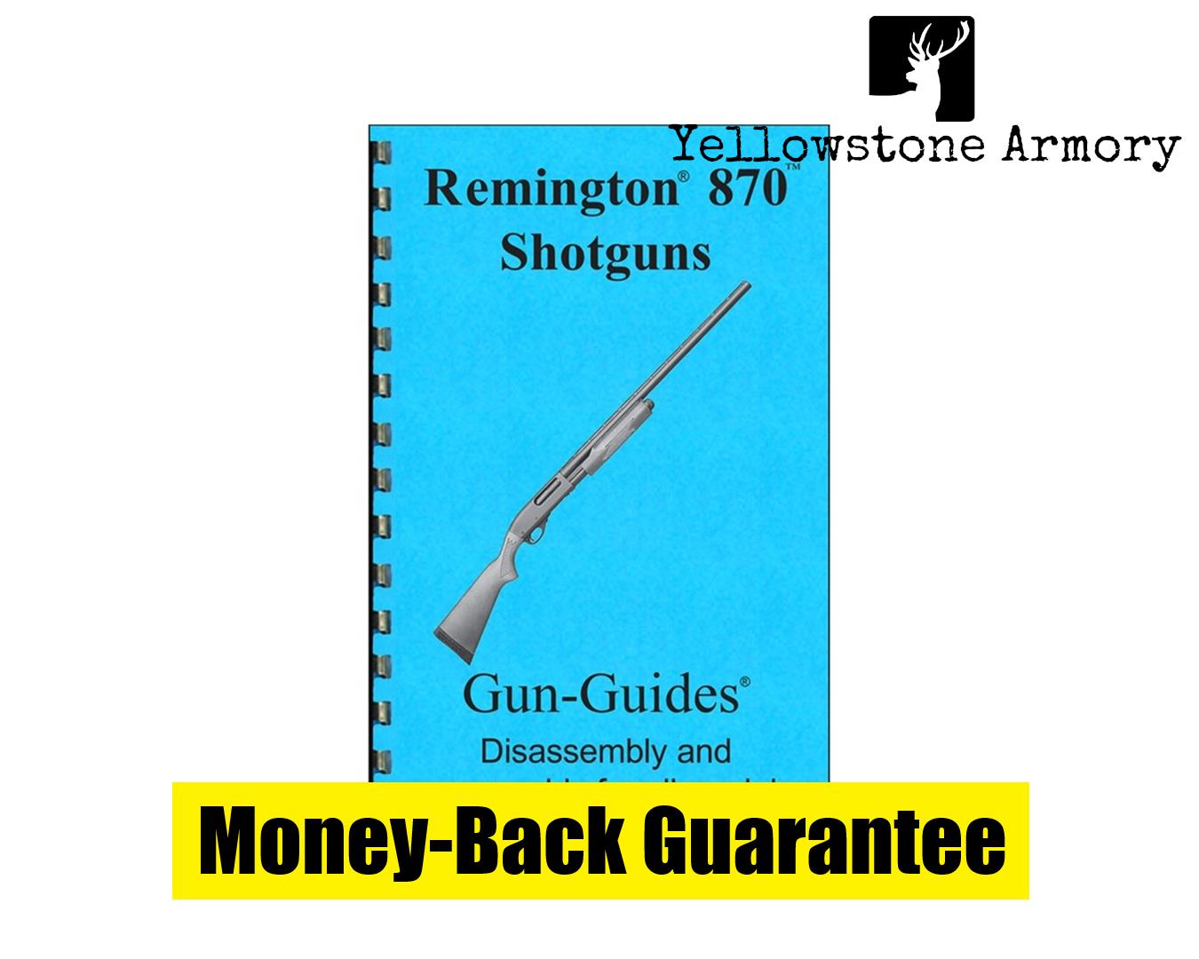 REMINGTON 870 ASSEMBLY AND DISASSEMBLY GUIDE 870 GUIDE - Books at ...