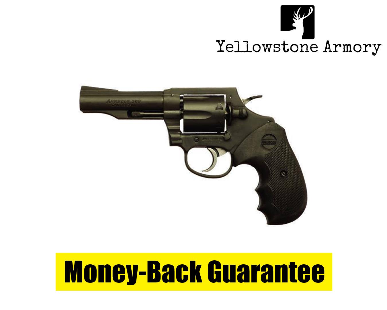 Rock Island Armory M200 Revolver - Black | .38 SPL | 4" Barrel | 6rd ...