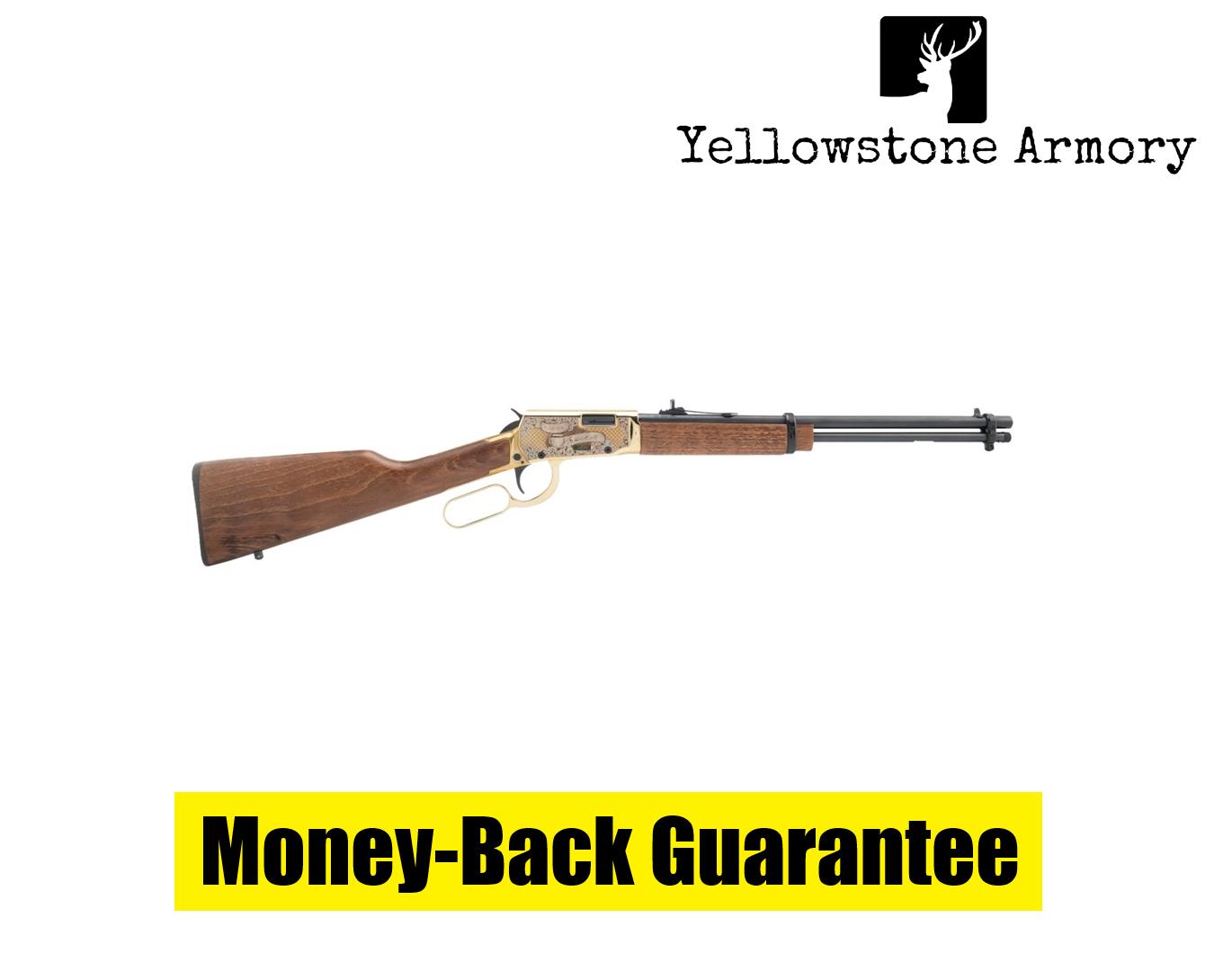Rossi Rio Bravo Rifle 22 LR 18 in Wild Bill Hickok PVD Gold RL22181WD ...