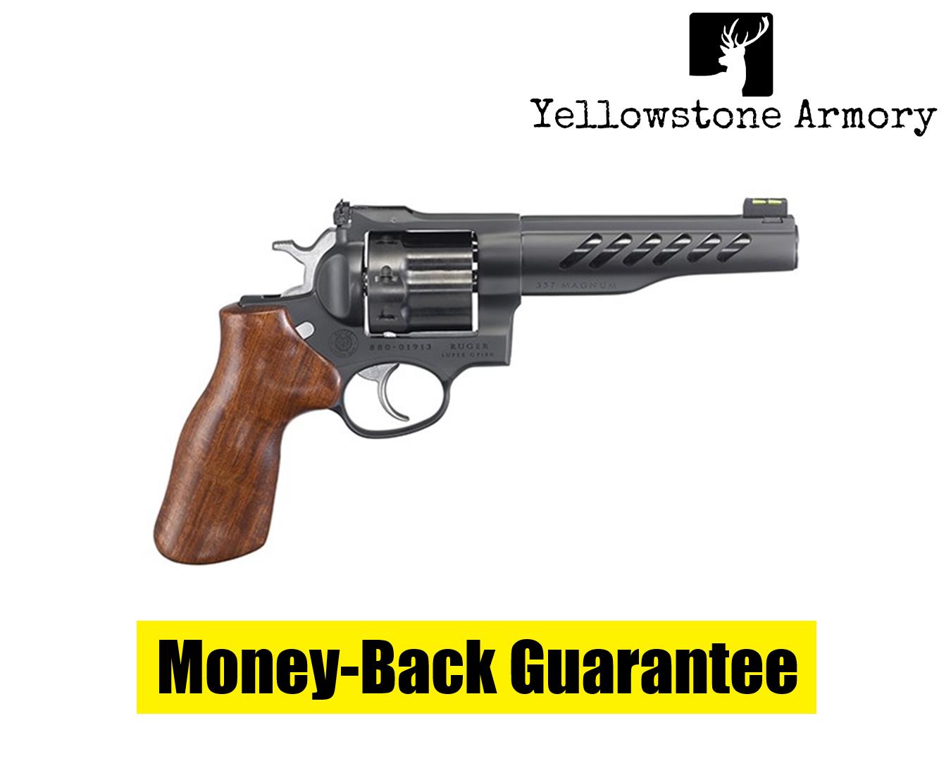 RUGER GP100 SUPER 357 MAGAZINE 8RD 5065 - Revolvers at GunBroker.com ...