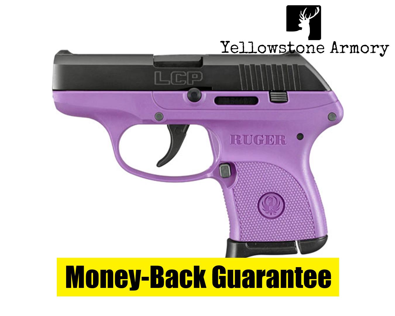 RUGER LCP 380ACP 6-SHOT FS BLUED/PURPLE POLYMER (TALO) 3725 - Other ...