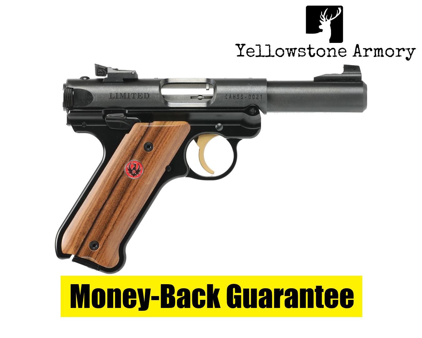 RUGER MKIV 22LR 4" BL/WD LIMITED AS 40188 - Semi Auto Pistols at ...