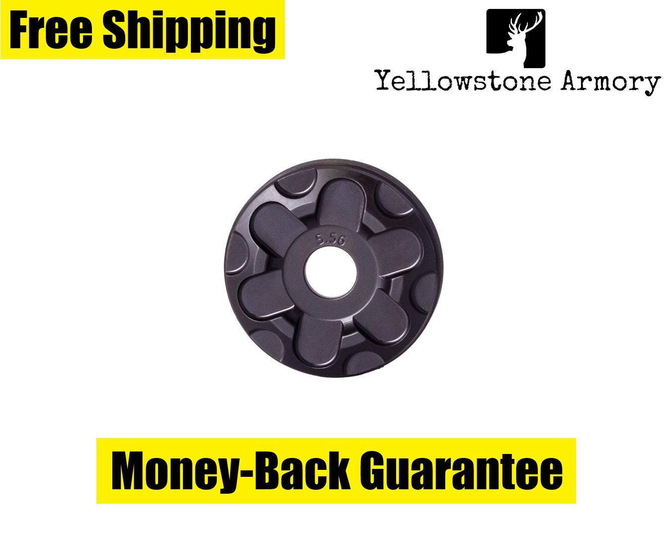 RUGGED SUPPRESSOR Front Cap 5.56x45mm NATO Black FC001 - NFA Parts ...
