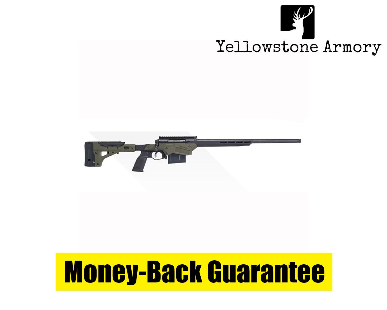 Savage Axis II Precision Rifle 223 Rem 22 in. OD Green RH 57549 - Bolt ...