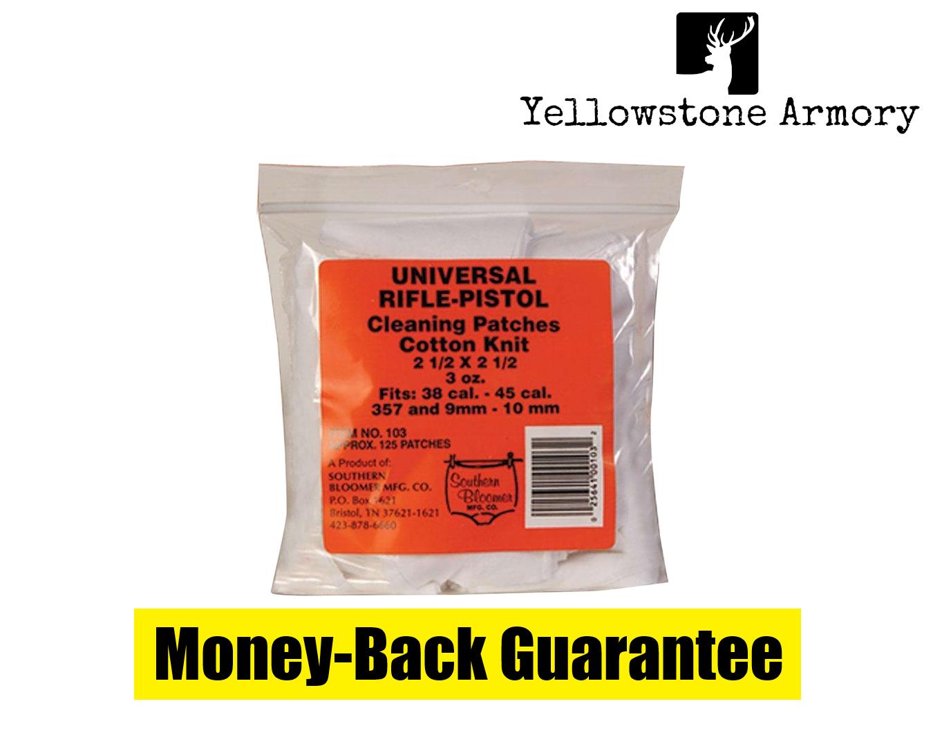 SBC CLPATCH Cleaning Patches 103 - Gun Cleaning Kits & Gun Cleaning ...