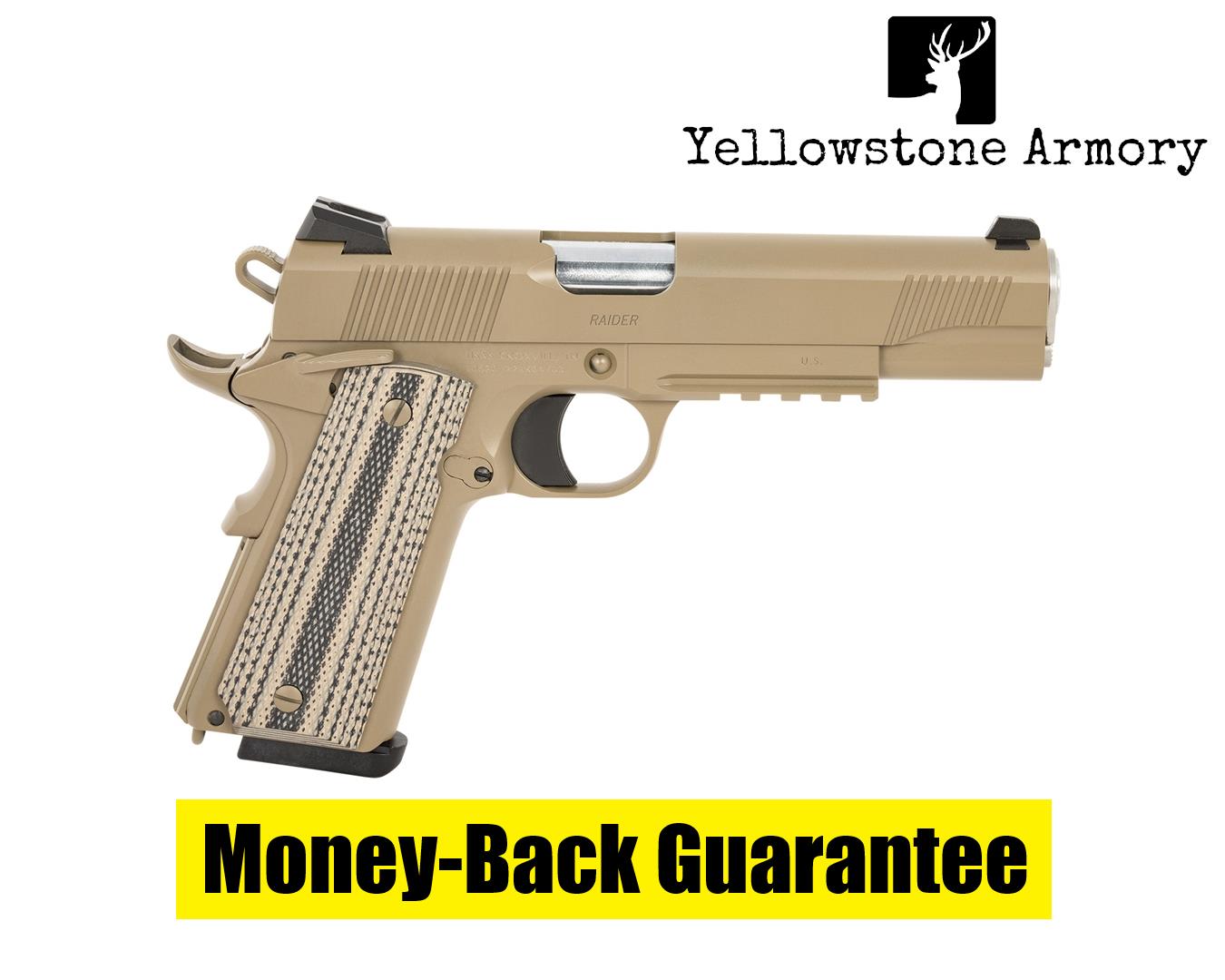 SDS Tisas 1911 Duty Raider Pistol 45 ACP 5 in. FDE Cerakote 8 rd ...